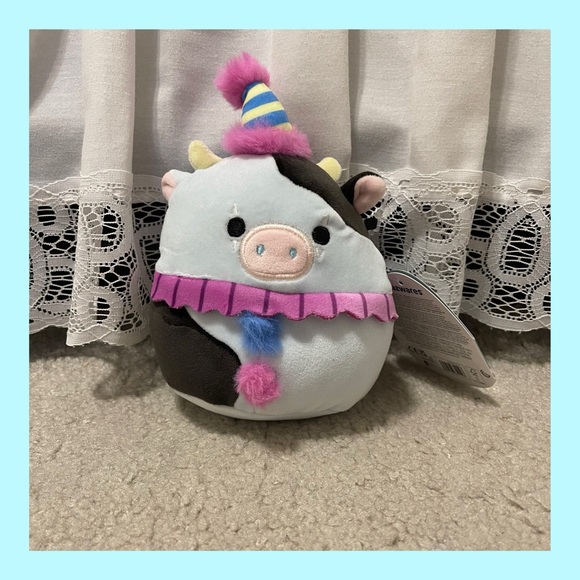 Squishmallows | Toys | Newcillian The Clown Cow Squishmallow | Poshmark